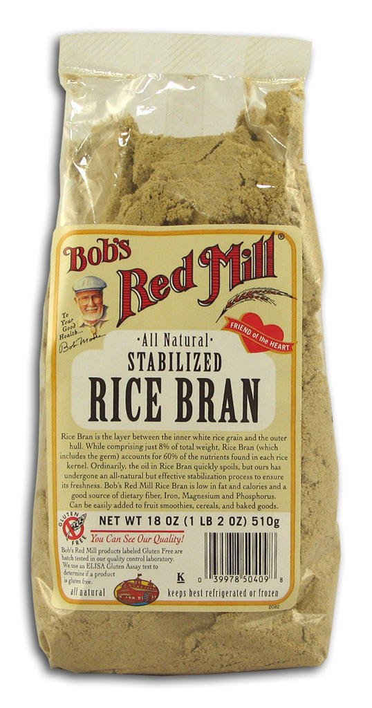 Buy Rice Bran, Stabilized, All Natural | Health Foods Stores | Organic ...
